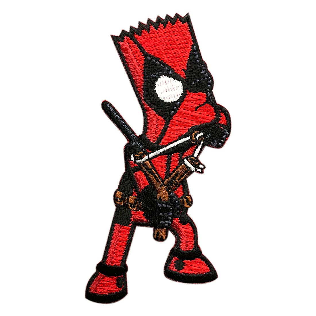 Bart Simpson Deadpool Mashup Patch (Iron On) – MILTACUSA