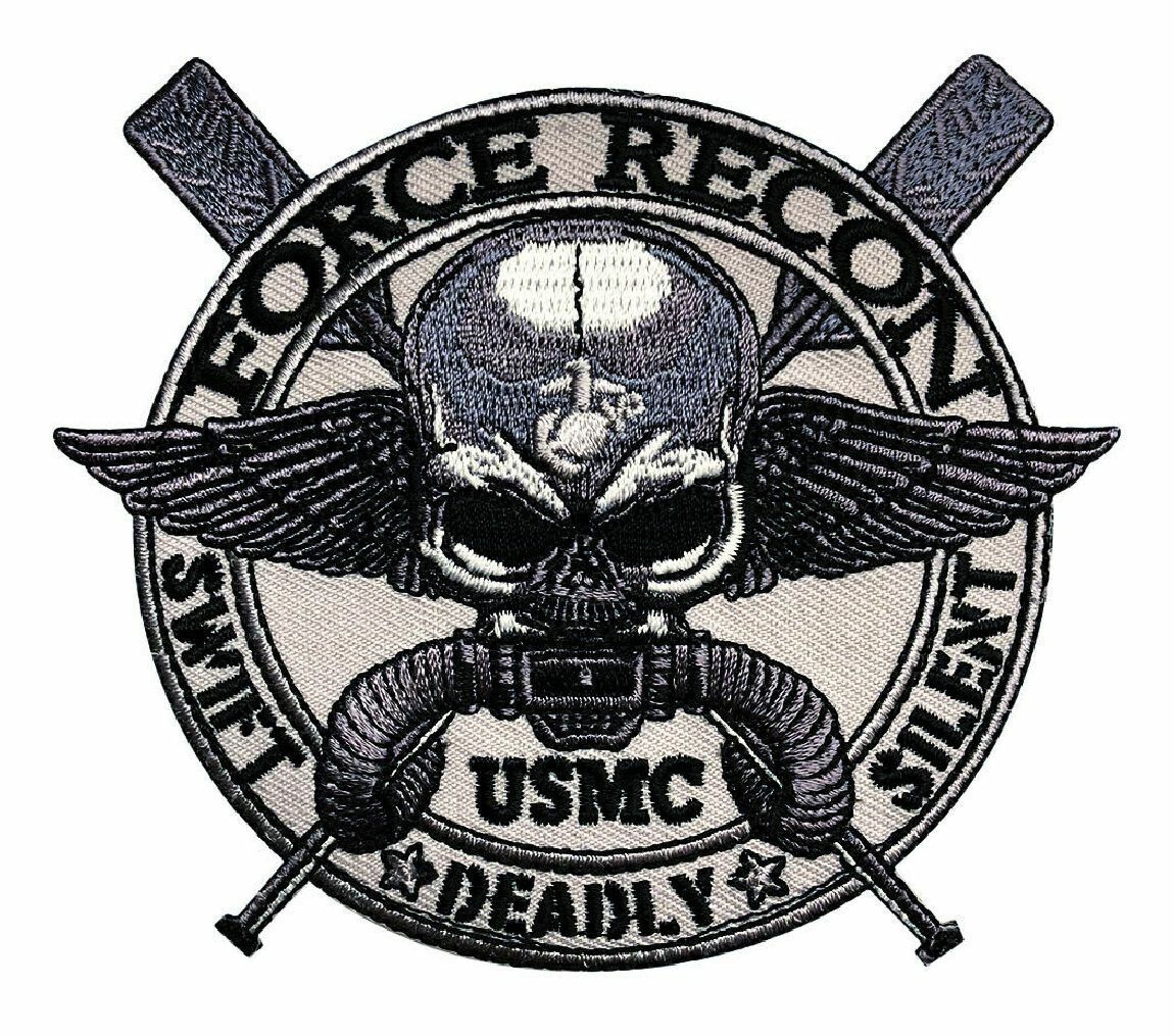 Miltacusa Force Recon Swift Deadly Patch ["Hook" Fastener -3.0 inch ...