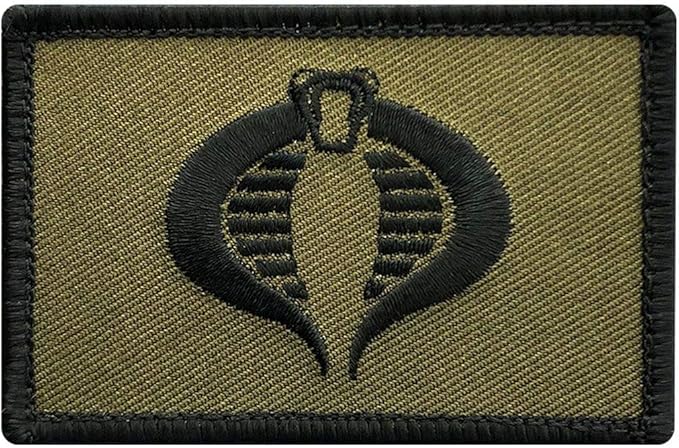 Miltacusa GI Joe Cobra Tactical Hook Fastener Patch [3.0 X 2.0] CP5 ...