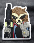 Rocket Raccon Guardians Of The Galaxy PVC Rubber Hook Fastener Patch ...