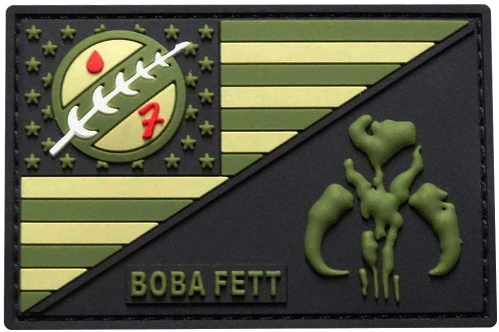 USA Flag Mythosaur Skull Patch (PVC Rubber-3.0 X 2.0-MTB4) – MILTACUSA