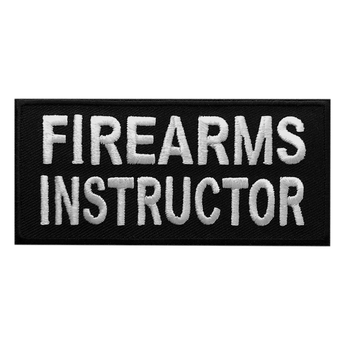 Firearms Instructor Patch (Embroidered Hook) – MILTACUSA