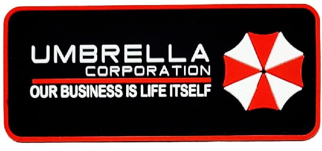Umbrella Our Business Patch [3.5 X 1.5 inch - PVC Rubber -“Hook Brand ...