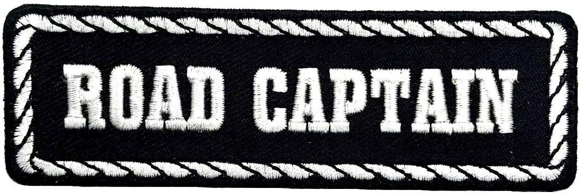 Road Captain MC Biker Patch [Iron on Sew on 4.0 X 1.25] – MILTACUSA