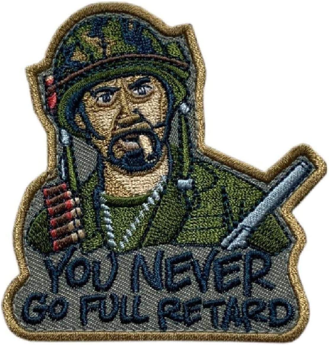 Never Go Full Humor Funny Inspired Patch (Iron on Sew on - 3.0 inch -M ...