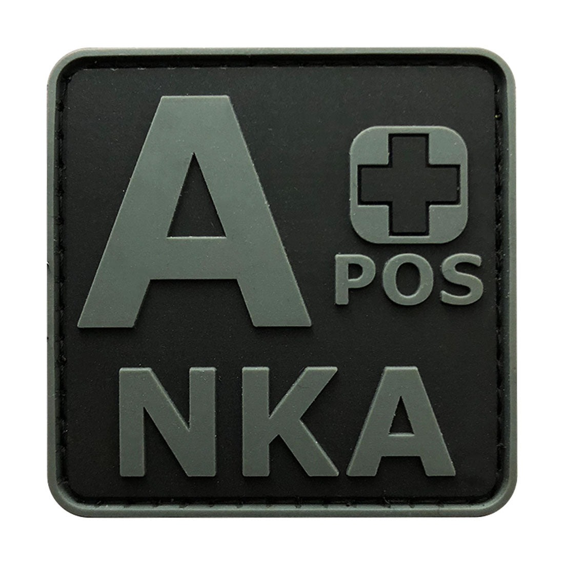 Blood Type A+ Positive NKA ACU Patch (PVC) – MILTACUSA