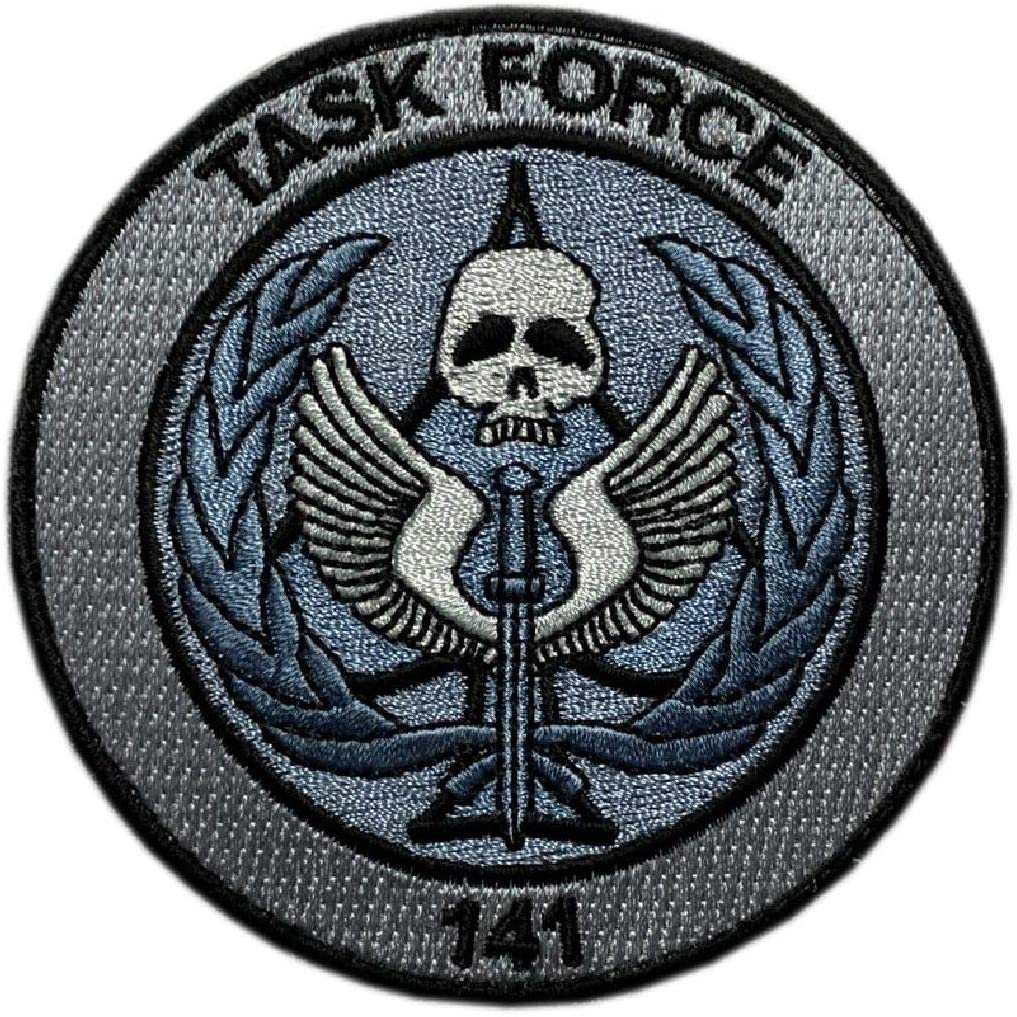 Modern Warfare Task Force 141 Logo Call of Duty Patch (Hook Fastener ...