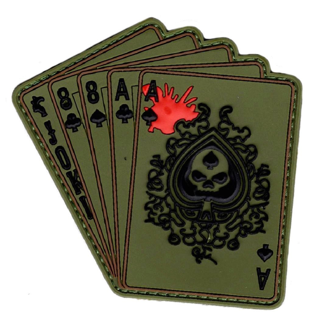 Dead Man's Hand Patch (PVC) – MILTACUSA