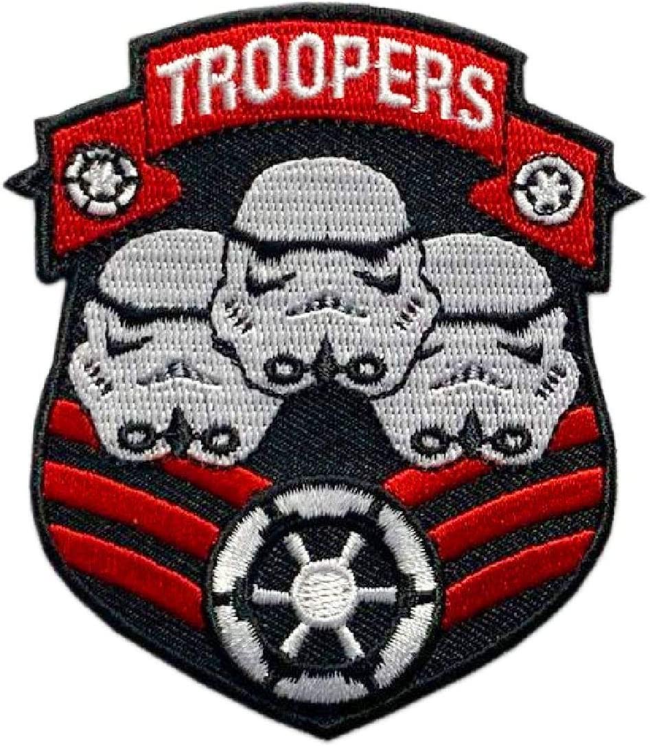 Stormtrooper Trooper Embroidered Patch [Iron on Sew on - TR1] – MILTACUSA