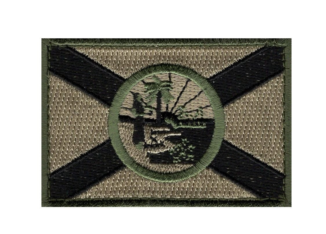 Florida Flag Patch (Embroidered Hook) – MILTACUSA