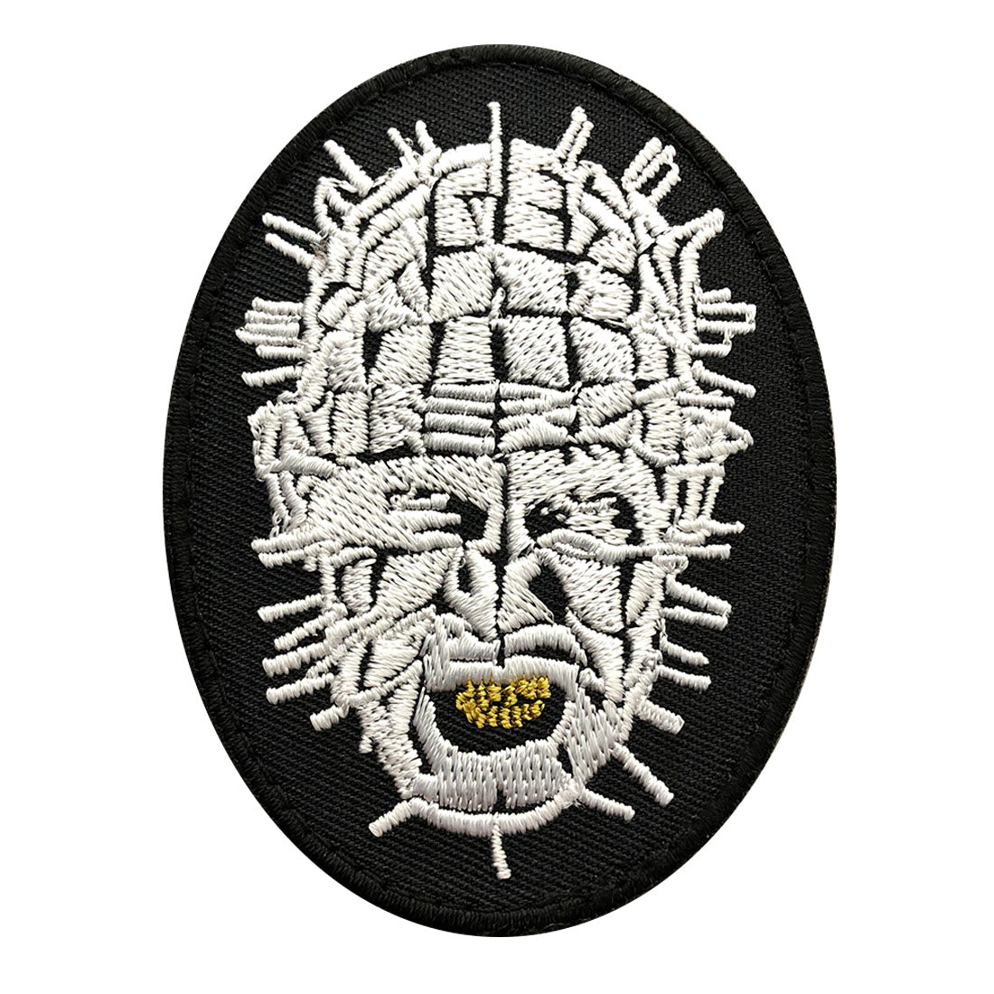 Hellraiser Pinhead Patch (Embroidered Hook) – MILTACUSA