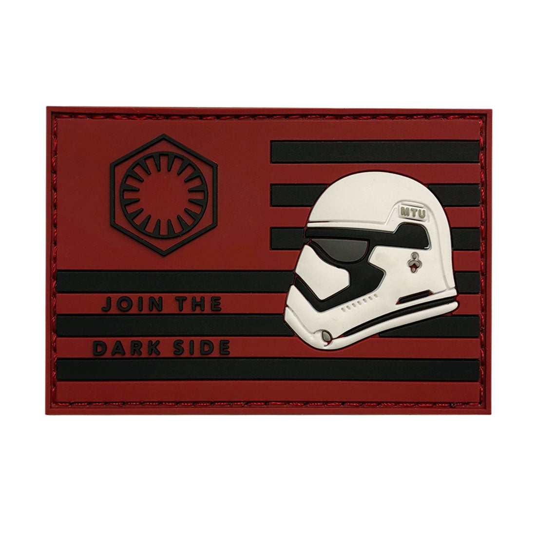 First Order Stormtrooper Star Battles Patch (PVC) (Red) – MILTACUSA