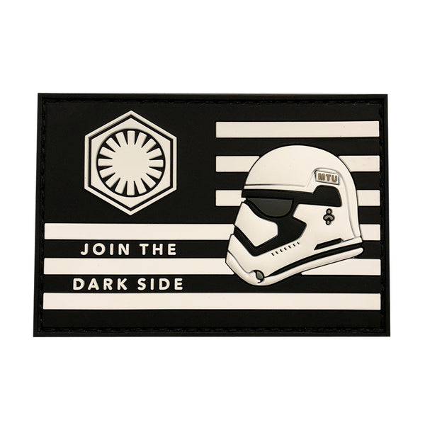 First Order Stormtrooper Star Battles Patch (PVC) (White) – MILTACUSA
