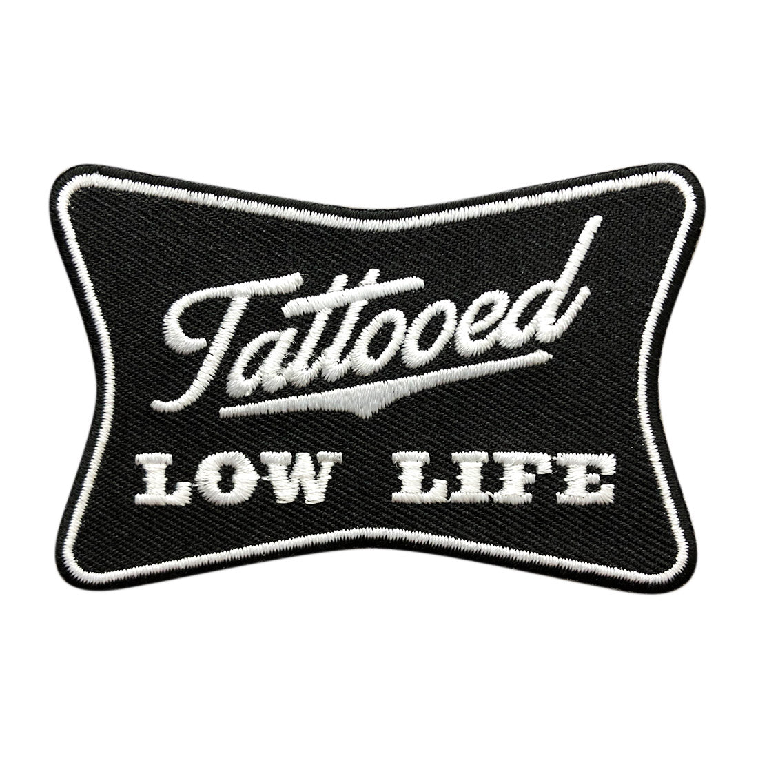 Tattooed Low Life Patch (Embroidered Hook) – MILTACUSA