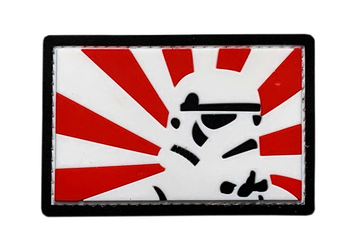 Star Battles Rising Sun Stormtrooper Tactical Patch (3D PVC Rubber - 3 ...