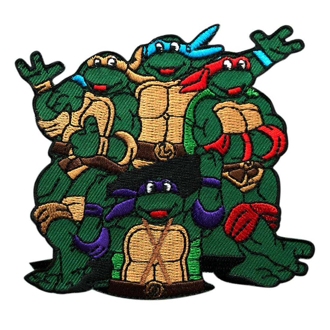TMNT 80's Retro Teenage Mutant Ninja Turtles Patch (Iron On) – MILTACUSA